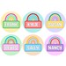 Printable Rainbow Theme Student Name Tags, Name Signs, Classroom Labels ...