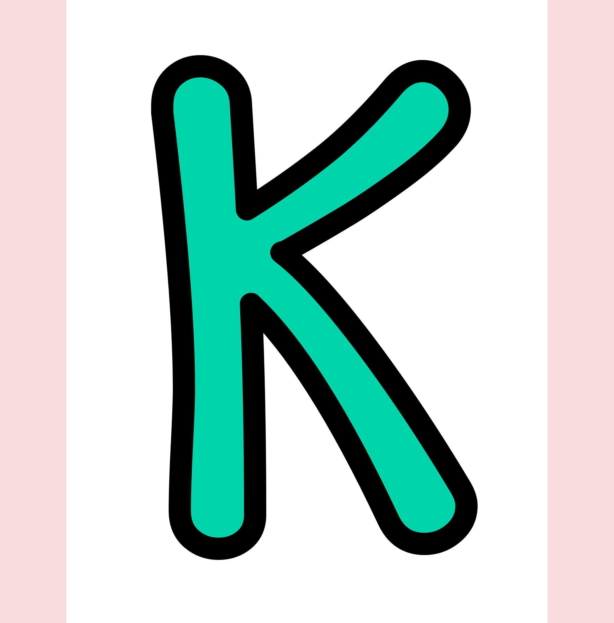 Printable Bright Colors Bulletin Board Letters, Large Alphabet Letters ...