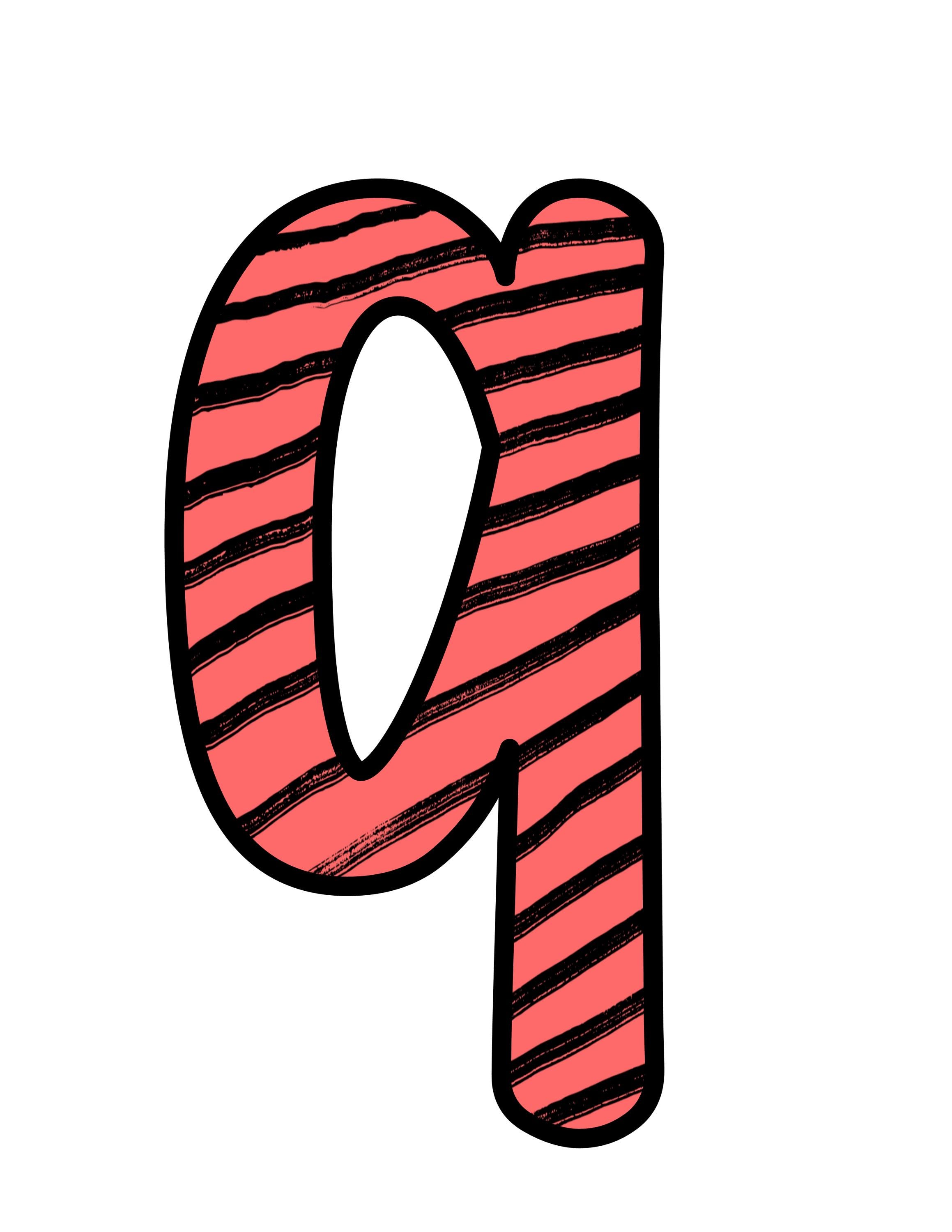 Printable Abstract Wavy Patters Bulletin Board Letters, Editable ...