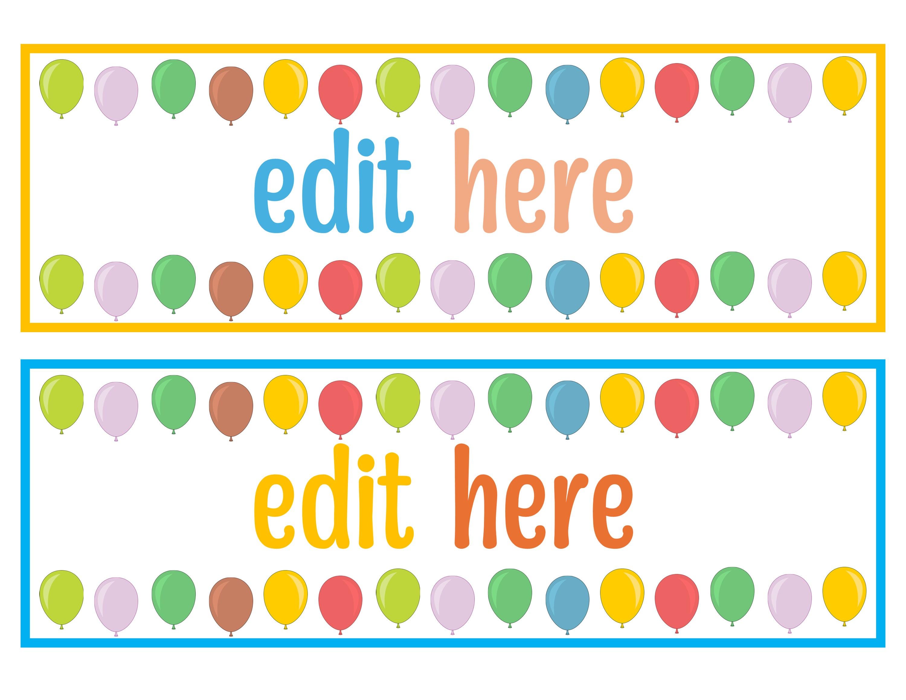 Printable Classroom Labels Bundle Pack, Name Labels, Back to School ...