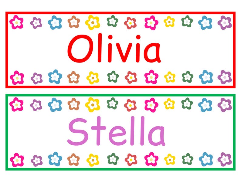 Printable Classroom Labels Bundle Pack, Name Labels, Back to School ...
