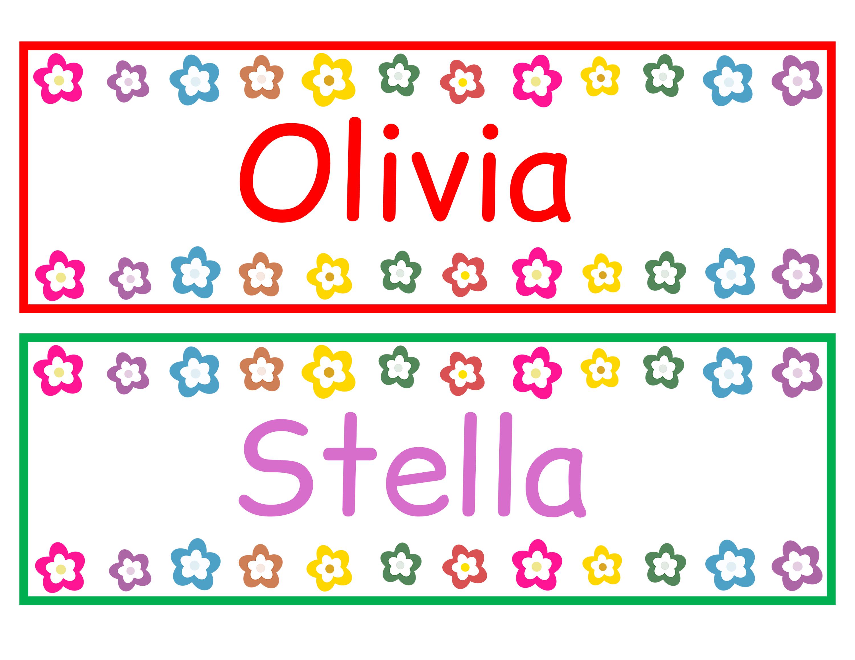 Printable Classroom Labels Bundle Pack, Name Labels, Back to School ...