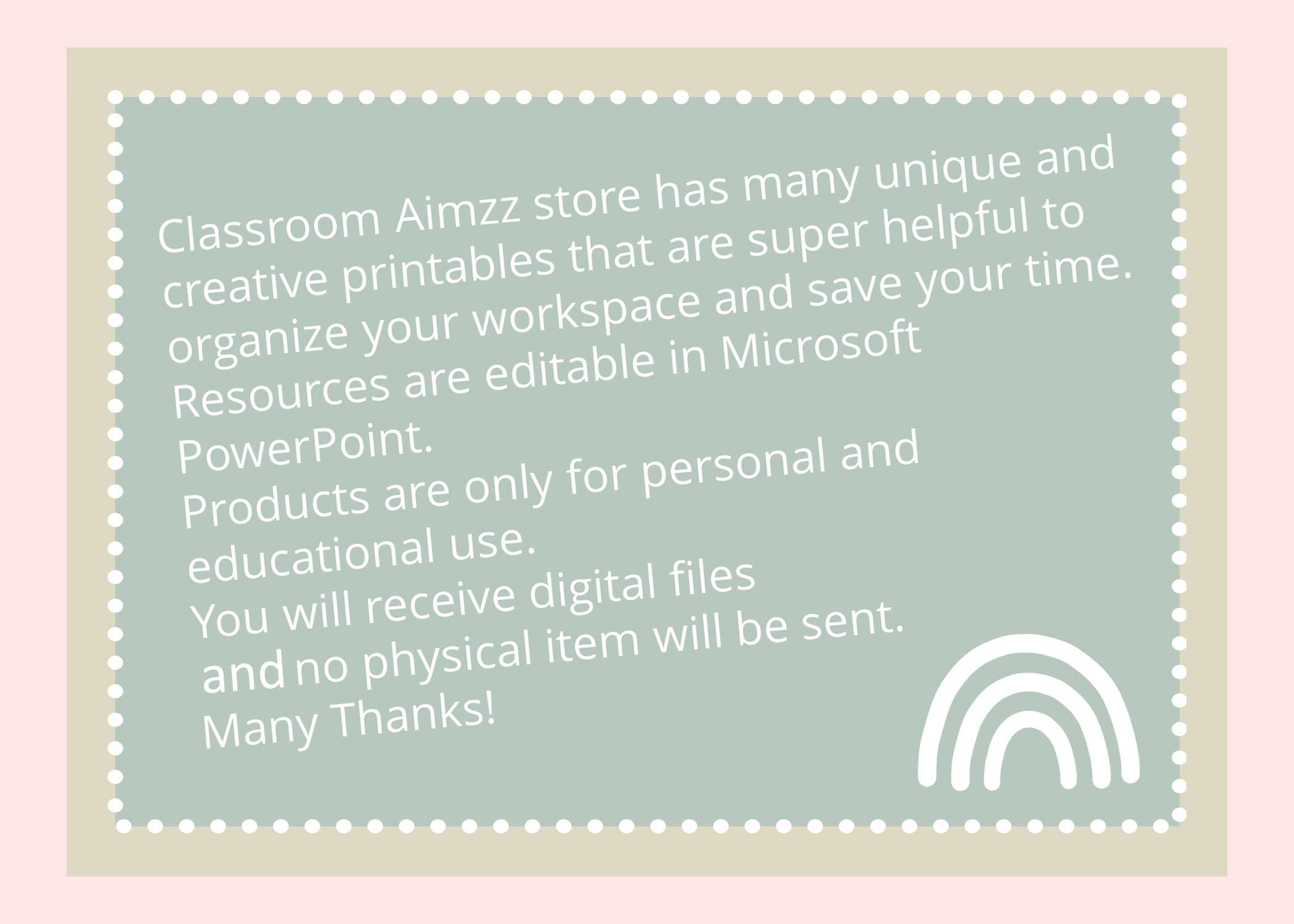 Black and White Name Tags, Editable Bright Student Name Tags, Book Bin ...