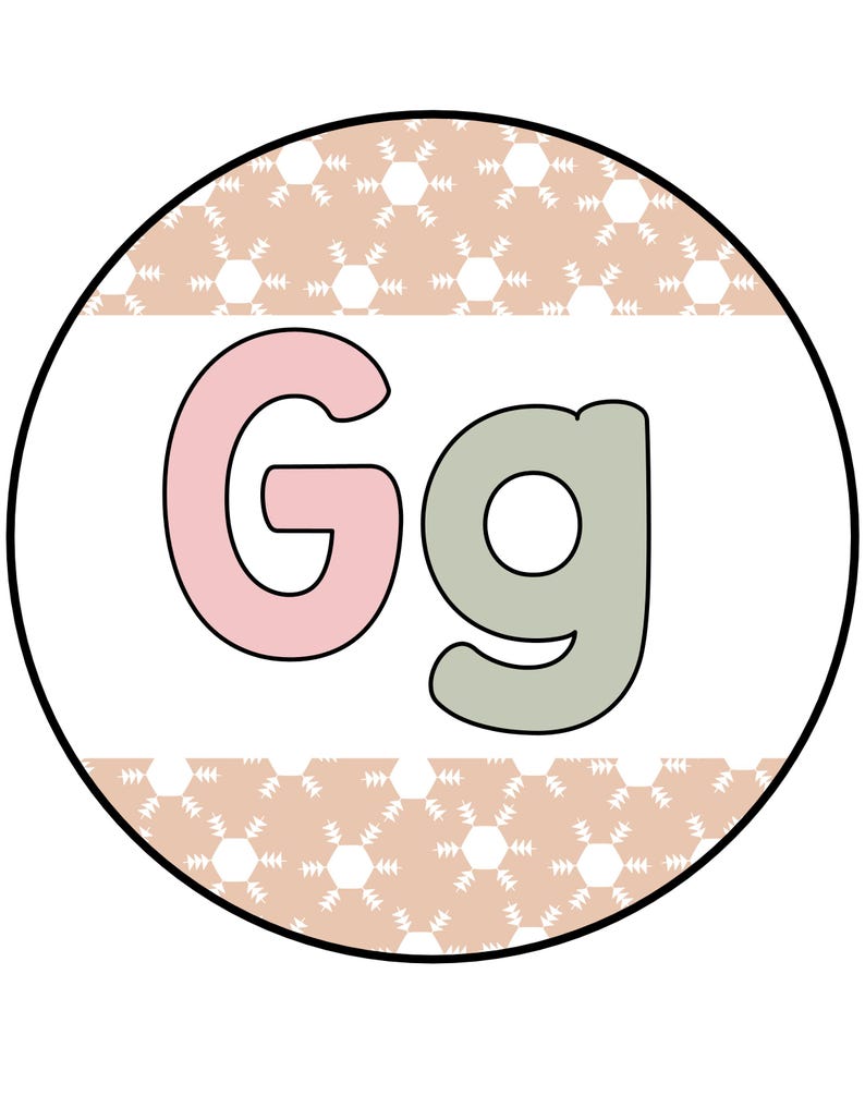 Printable Large Alphabet Flashcards, Vibrant Round Alphabet Flashcards ...