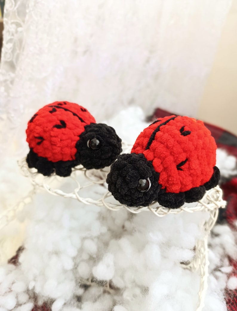 Ladybug Crochet Pattern, NO SEW Pattern, Digital Pdf Crochet Pattern ...