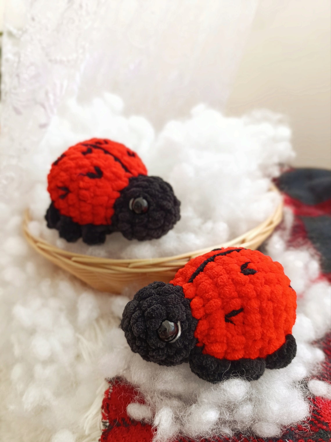 Ladybug Crochet Pattern, NO SEW Pattern, Digital Pdf Crochet Pattern ...