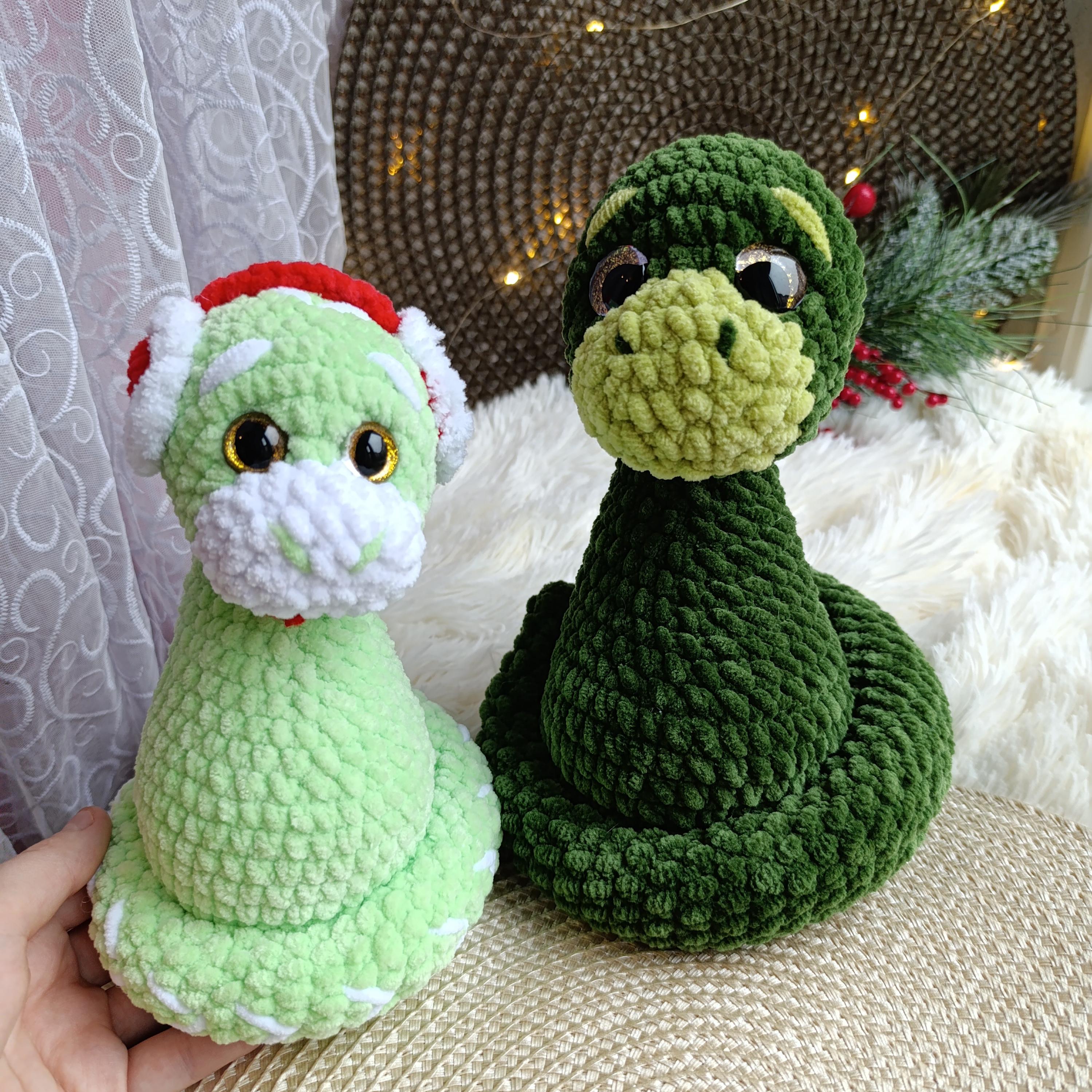 Sean the Snake Crochet Pattern: Amigurumi Snake DIY (digital Download ...