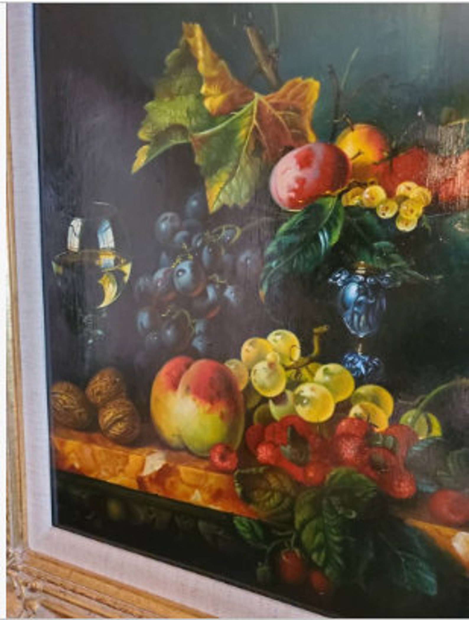 SH Lee Still Life Oil on Canvas - Etsy