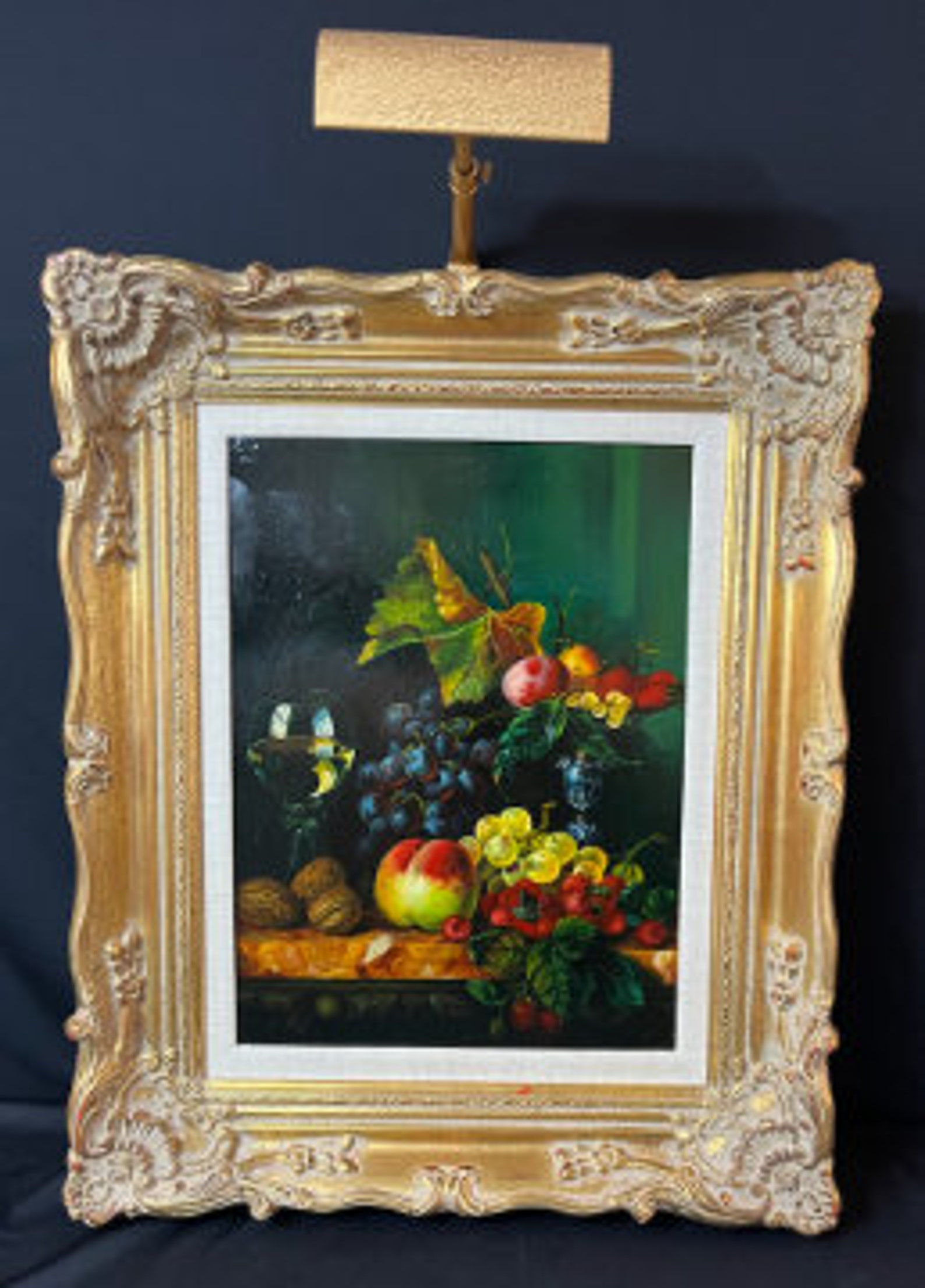 SH Lee Still Life Oil on Canvas - Etsy