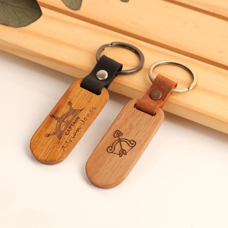 Engraved Keyrings - Etsy