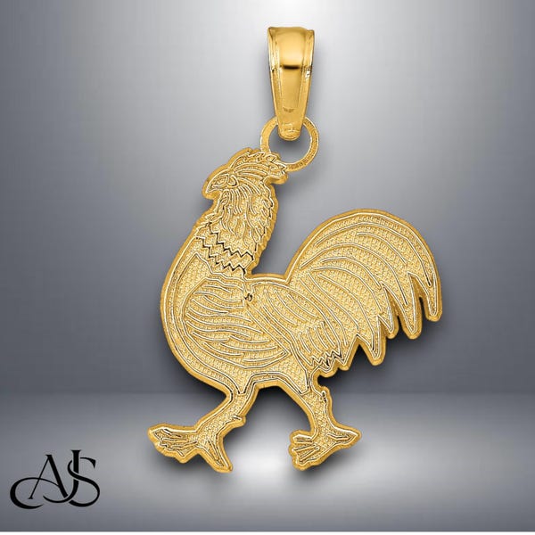 Rooster Pendant - Etsy
