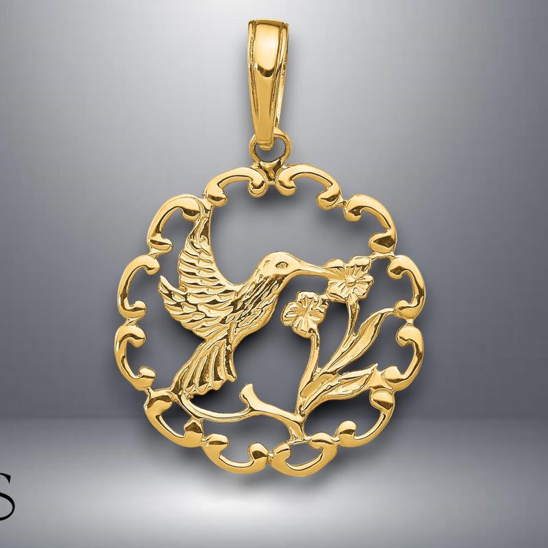 Gold Hummingbird Beads - Etsy