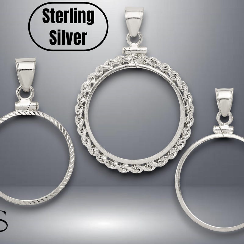 Diamond Bezel for a Coin - Etsy