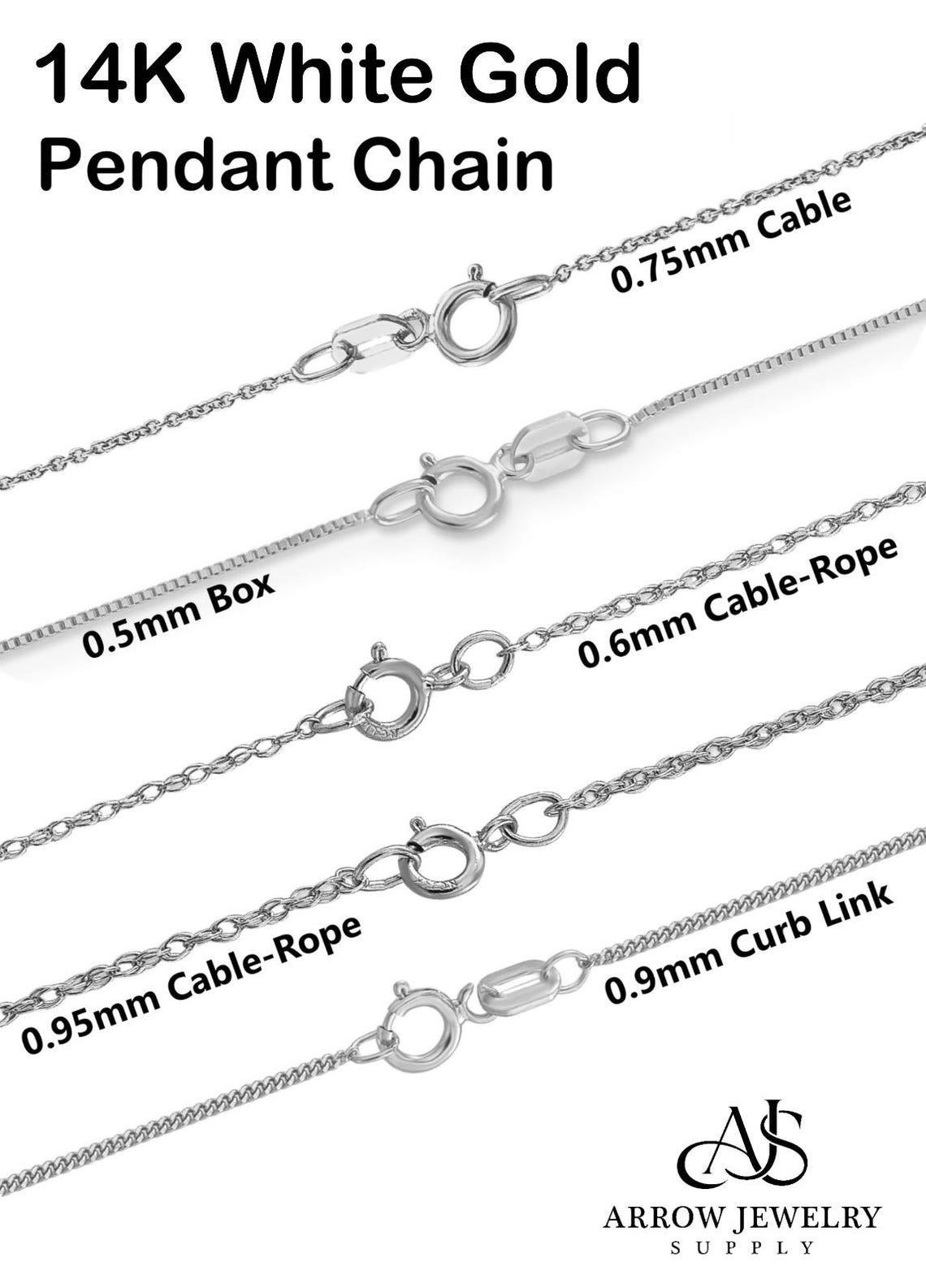 14K Yellow Gold or White Gold Sun Pendant Charm With Necklace Chain ...