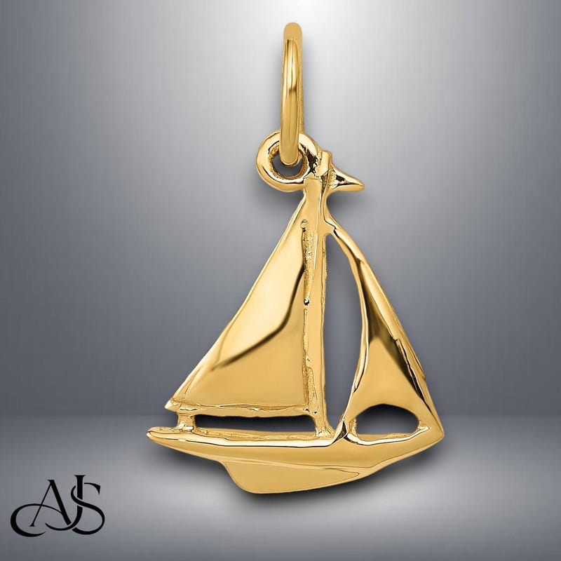 Sailboat Charm - Etsy