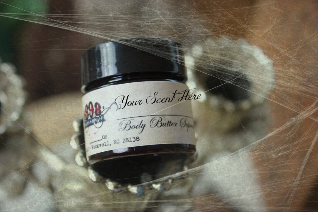 1898 | Body Balsam Mini • Gothic Body Butter - Etsy