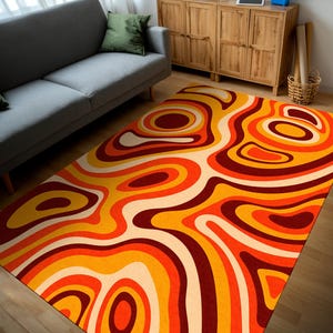 Funky Rug - Etsy