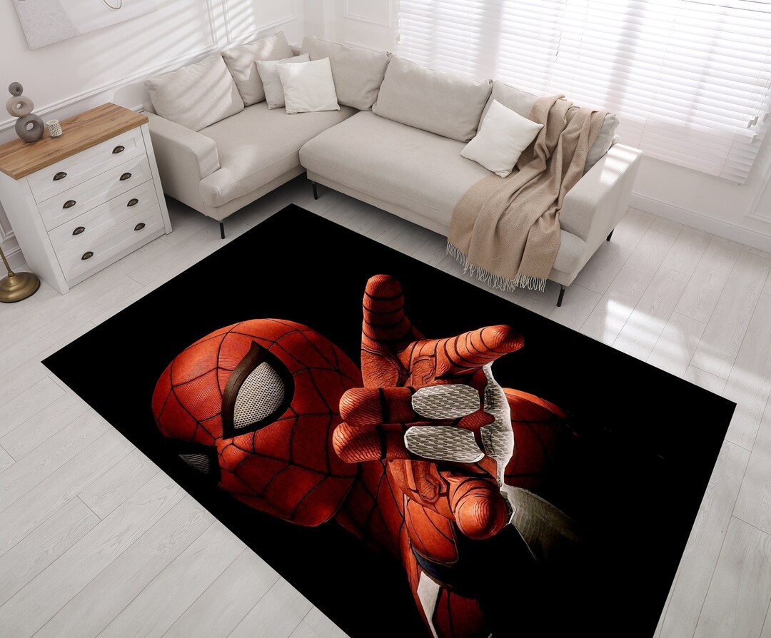 Spiderman Carpet, Spiderman Rug,spiderman Decoration,superhero Rug ...