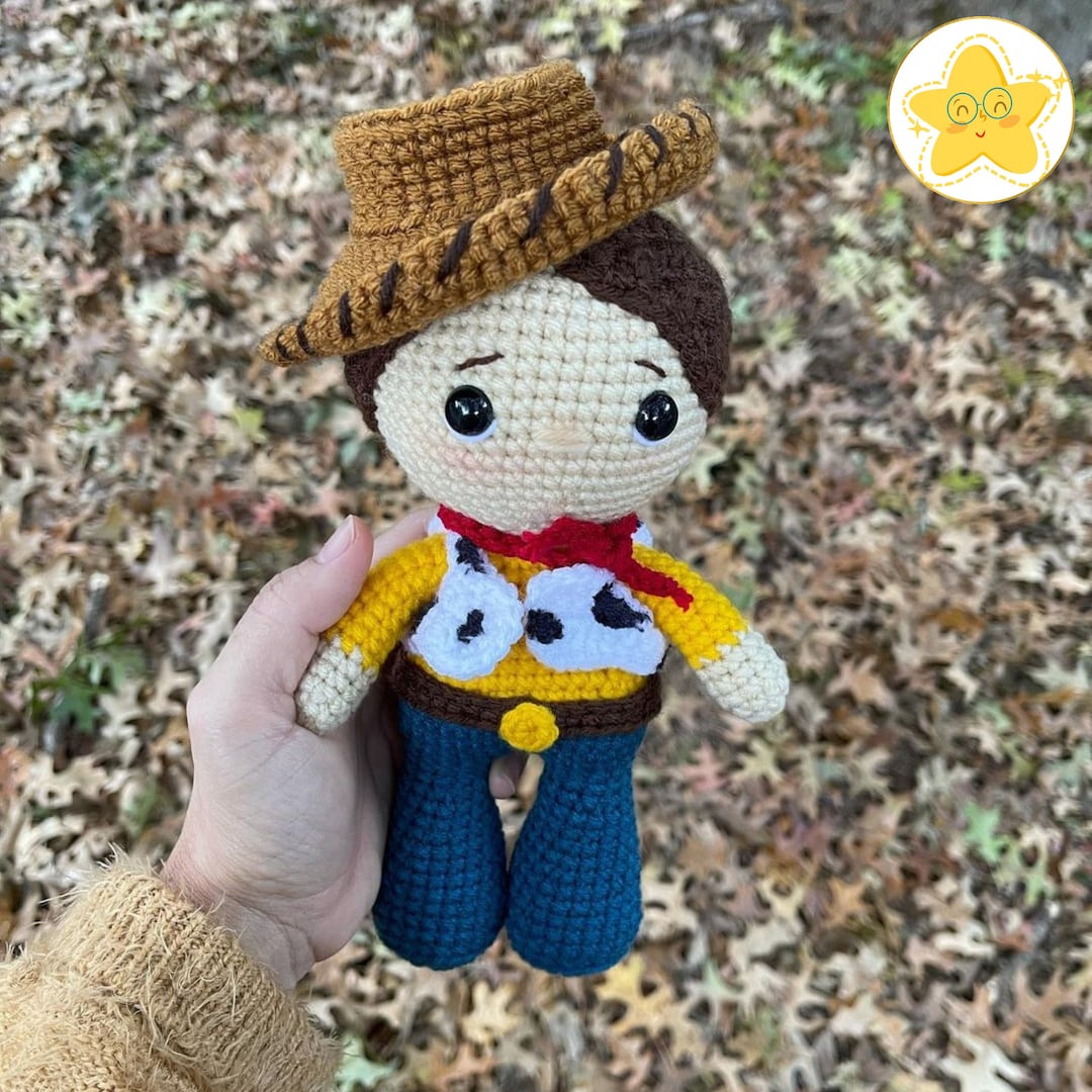 Famous Cowboy PDF, PDF Pattern, DIY Cowboy Tutorial, Decorative Cowboy ...