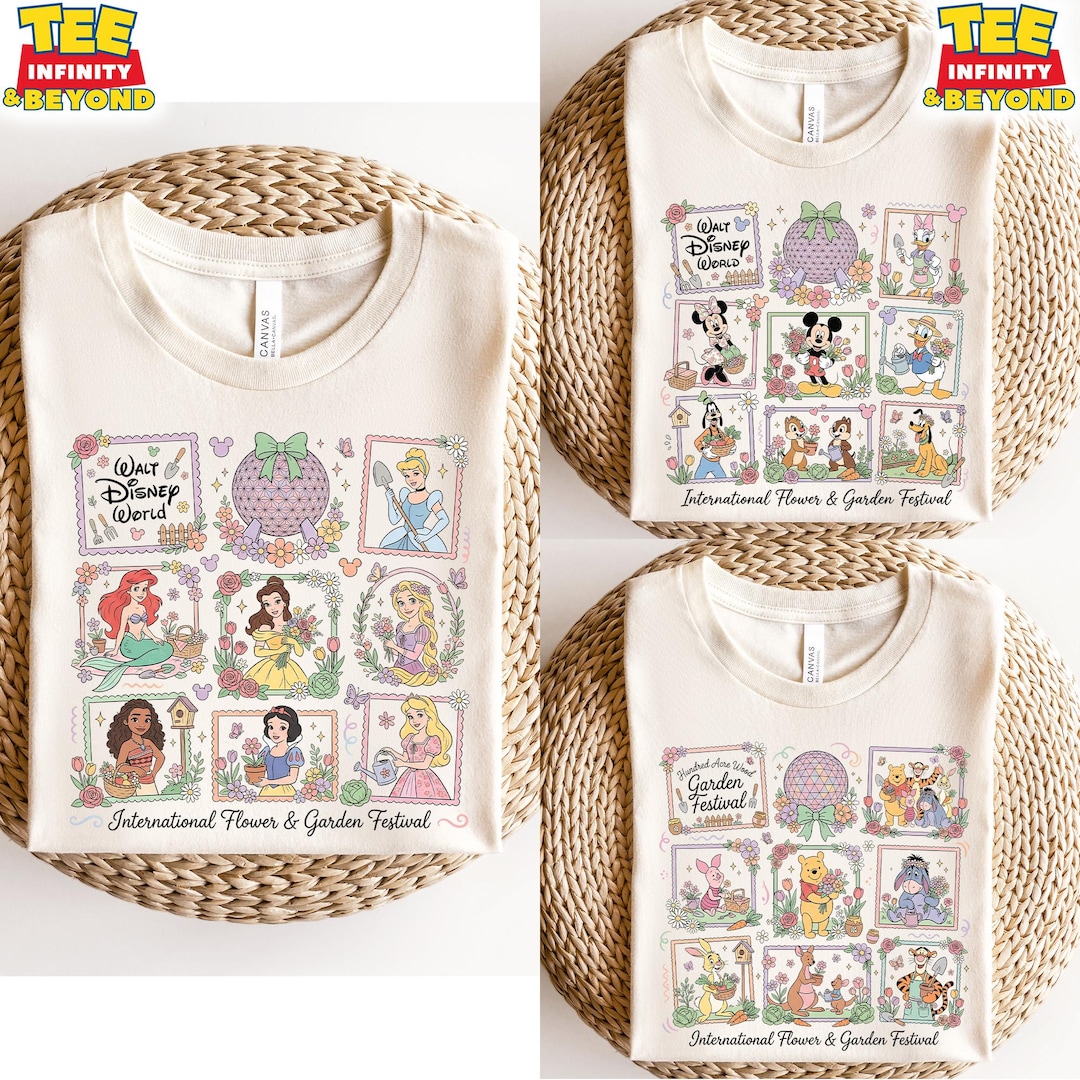 International Flower and Garden Festival Shirt, Disney Characters ...