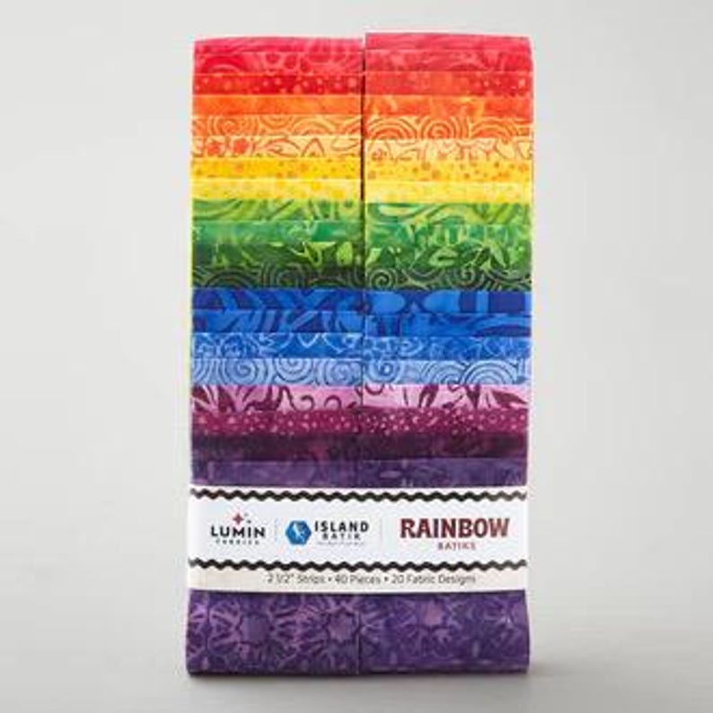 Rainbow Batiks Favorites for Island Batiks Fabric Collection Pre-cuts ...