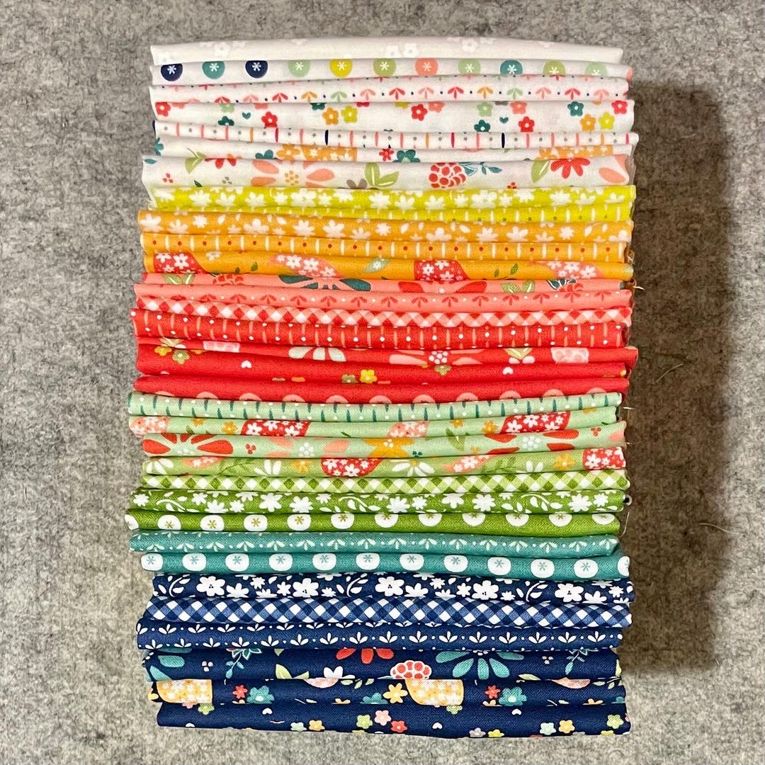 Raspberry Summer by Sherri & Chelsi for Moda Fabrics: Fat Quarter ...