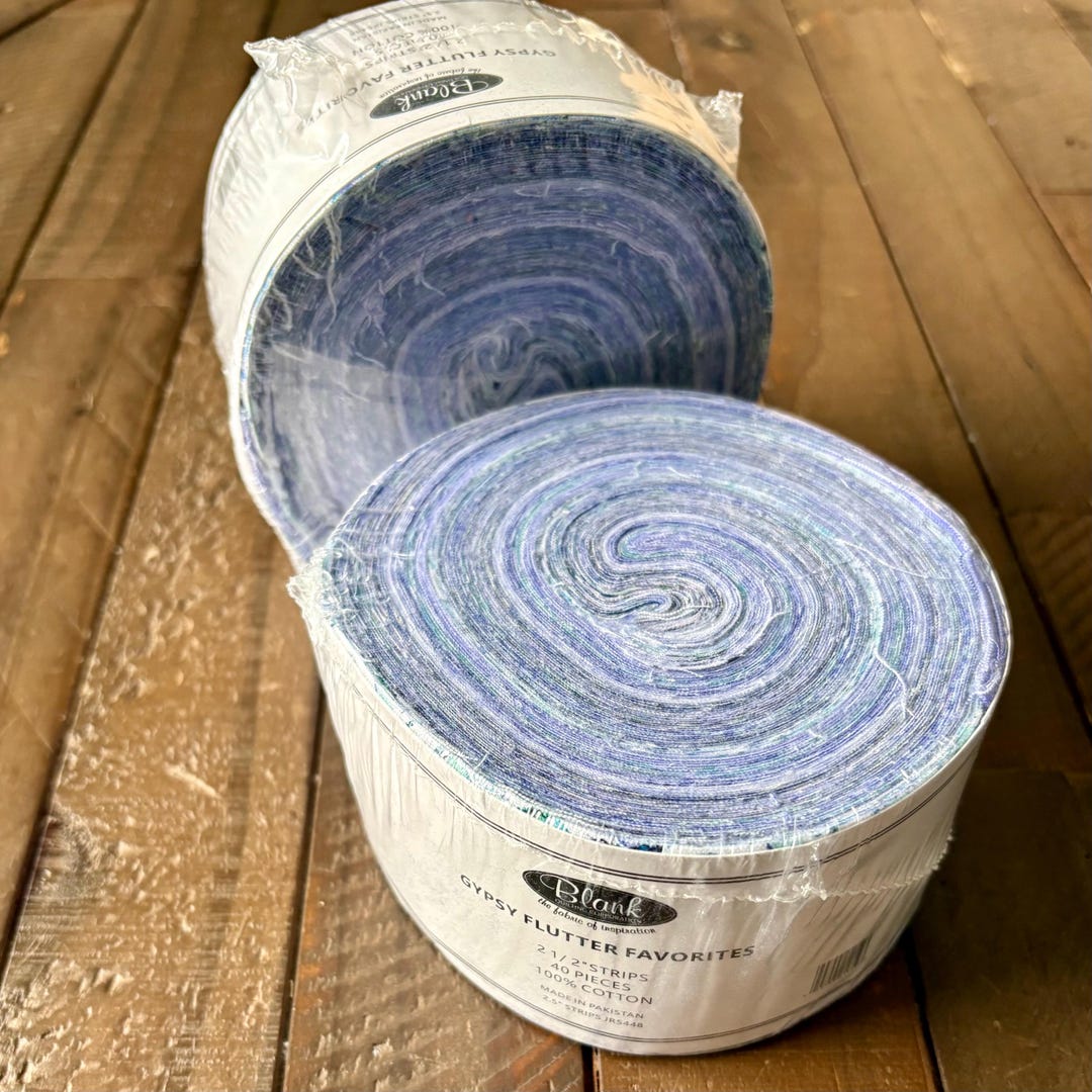 Gypsy Flutter Favorites for Blank Quilting: Pre-cut Jelly Roll 2.5 Inch ...