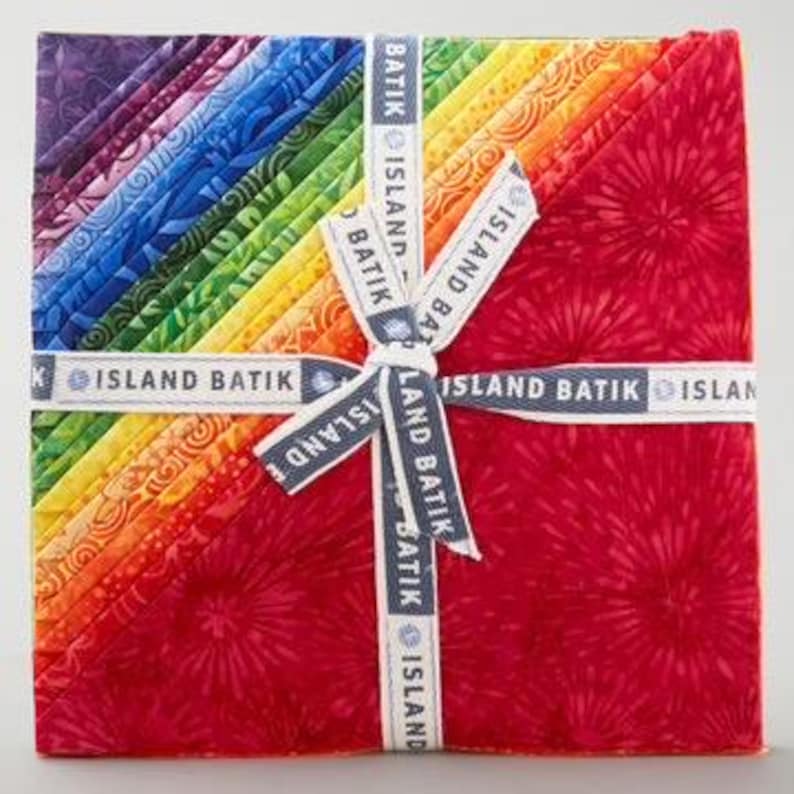 Rainbow Batiks Favorites for Island Batiks Fabric Collection Pre-cuts ...