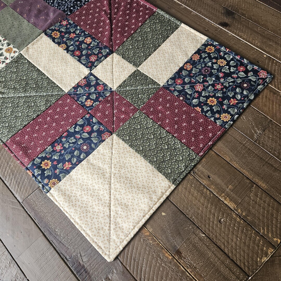Chickadee Landing Quilted Table Runner - Etsy
