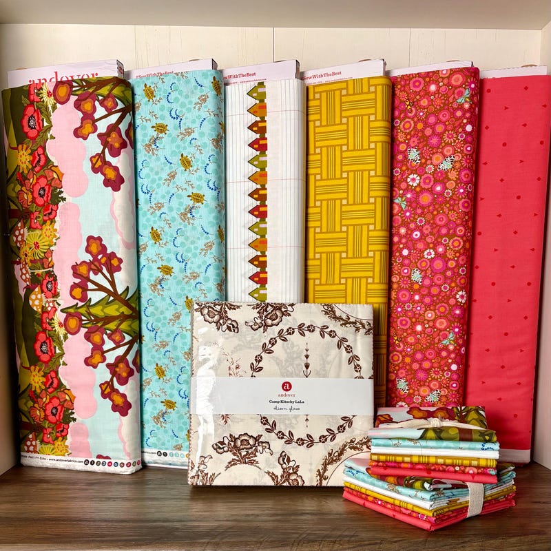Camp Kitschy Lala Fabric - Etsy
