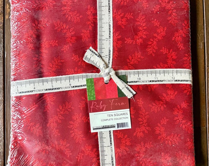 Ruby Fern by Robert Kaufman: Pre-cut Layer Cake 10-inch Squares - Etsy
