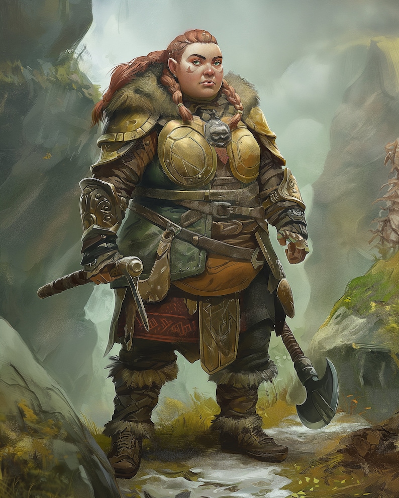 60+ Dwarven Character Pack (different Classes, Genders, Npcs) - Etsy