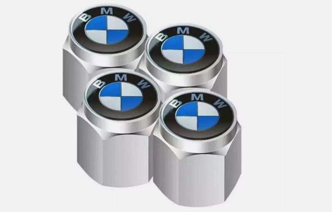 BMW M Sport Car Wheel Tire Air Valve Caps Stem Black Dust Cover - Etsy