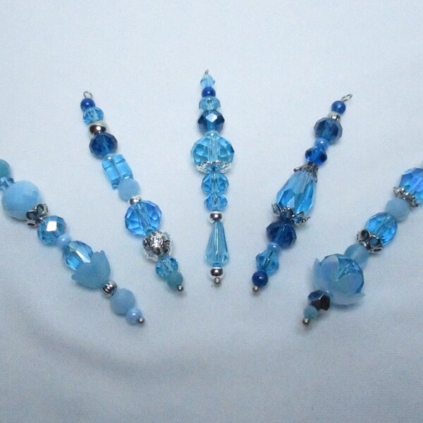 Aqua Ornaments - Etsy