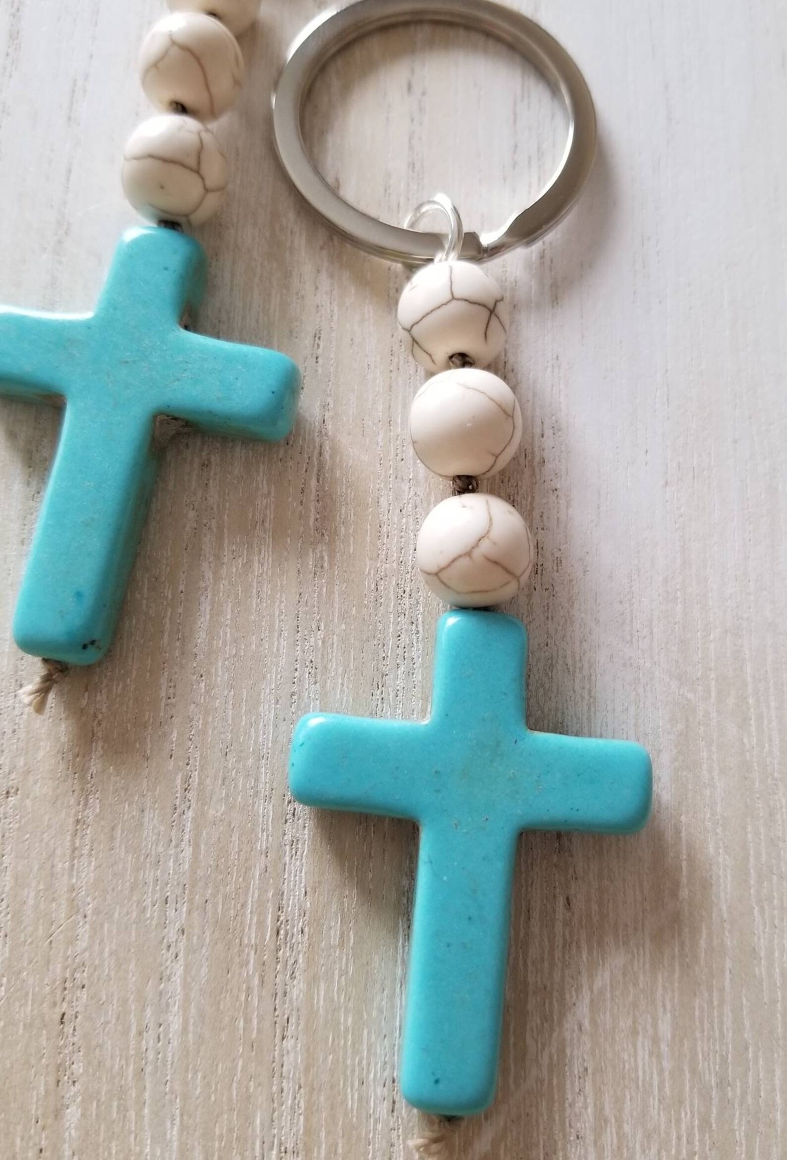 Cross Keychain Favors Baptism Favors Teachers Gifts - Etsy