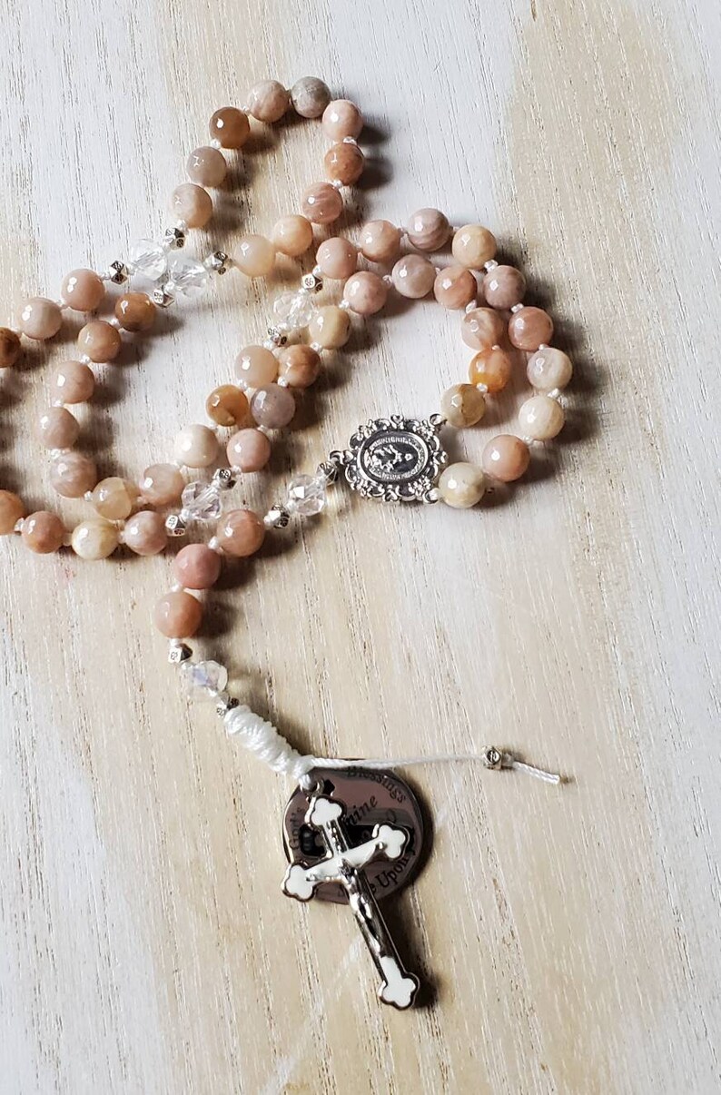 Customized Rosary Catholic Rosary Beads Baptism Gift for - Etsy Canada