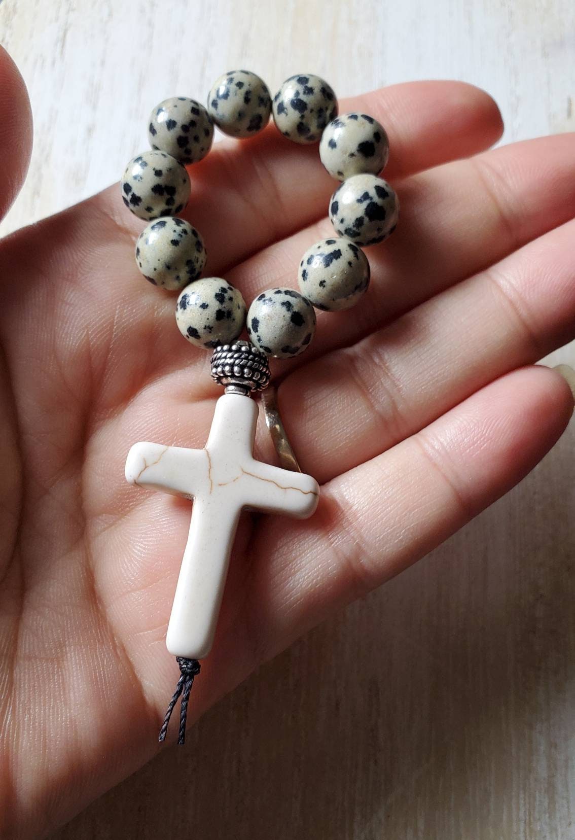Mini Rosary Beads, Finger Rosary, Catholic Prayer Beads, Religious Gift ...