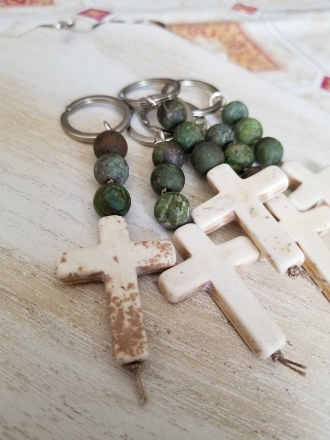 Cross Keychain Favor Baptism Favors for Boys First - Etsy