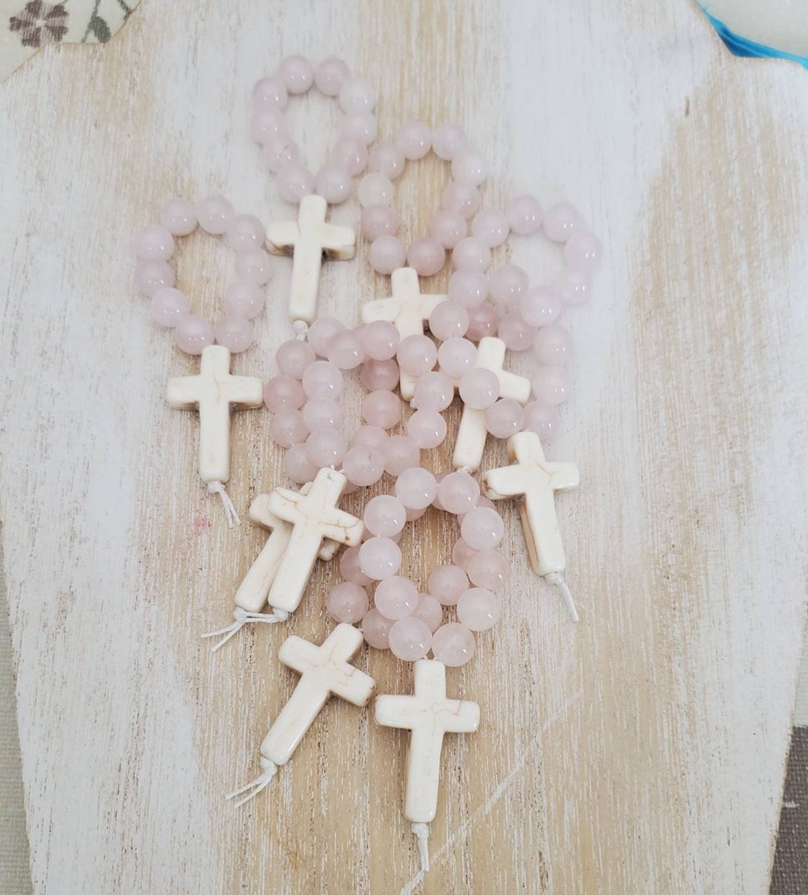 Mini Rosary Favors Baptism Favors for Girls Cross Favors - Etsy Canada