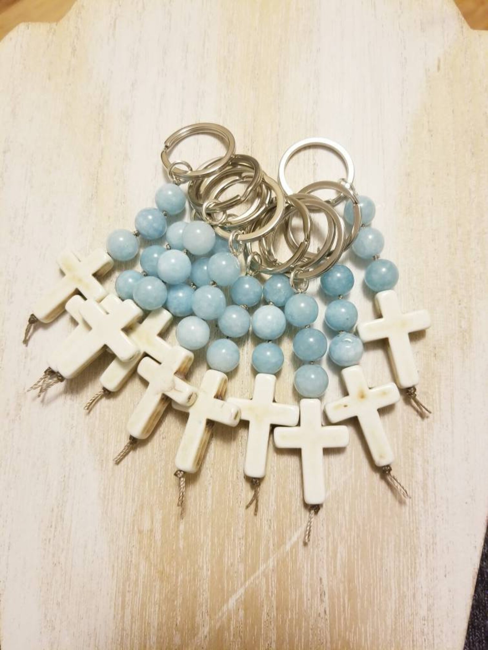 First Communion Favors Cross Keychain Favors Baptism Favors - Etsy