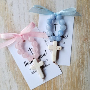 Christening Favors for Girls, Baptismal Giveaways for Guests, Mini ...