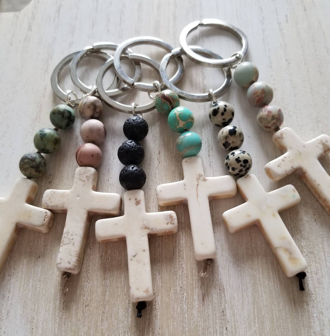 Cross Keychain Favor Baptism Favors for Boys First - Etsy