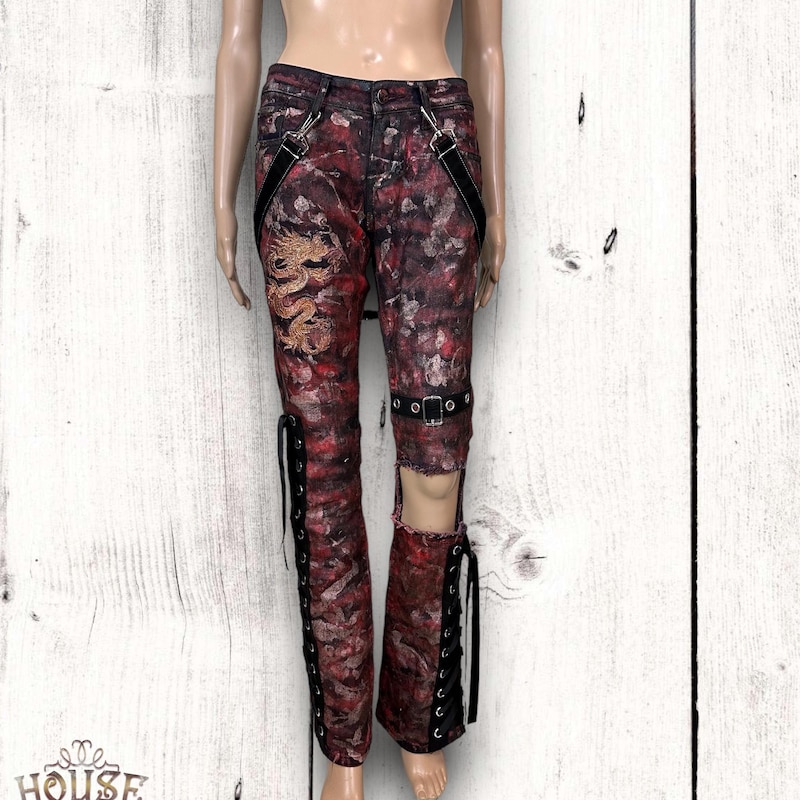 Goth Jeans - Etsy