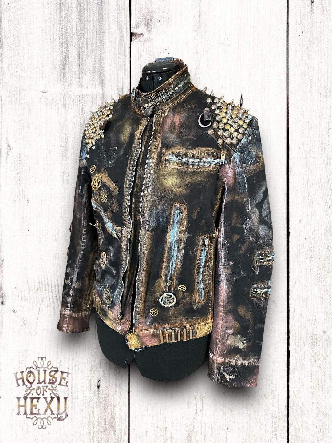 House of Hexy Steampunk Dystopian Wasteland Custom Hand Painted ...