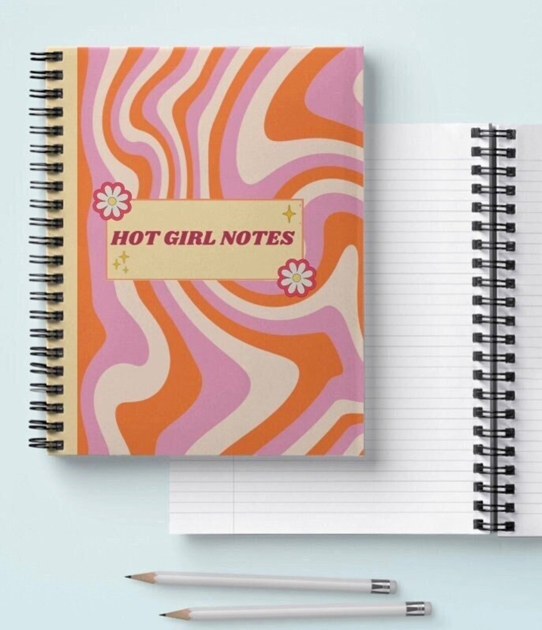 Hot Girl Notes Notebook Soft Girl Notebook Back to School Girly ...