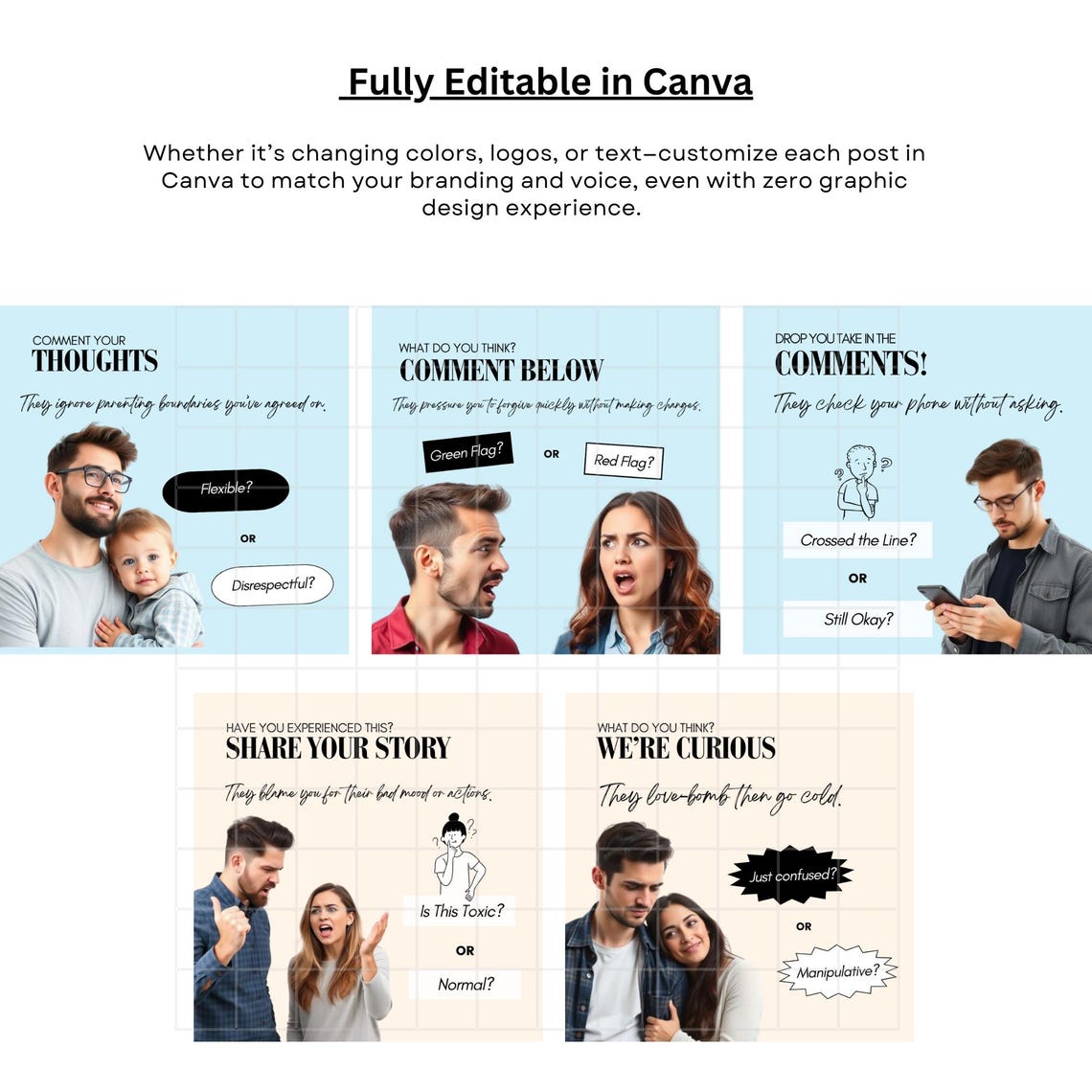 Divorce Attorney Social Media Templates: Law Firm Engagement Posts ...