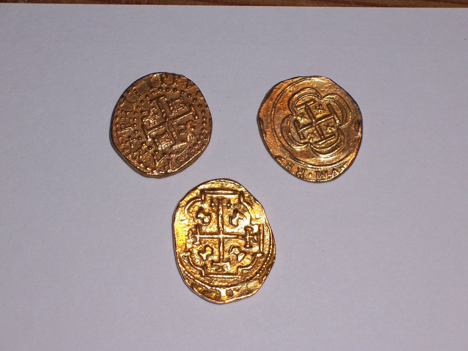 Gold Doubloon Replica Coins | Etsy