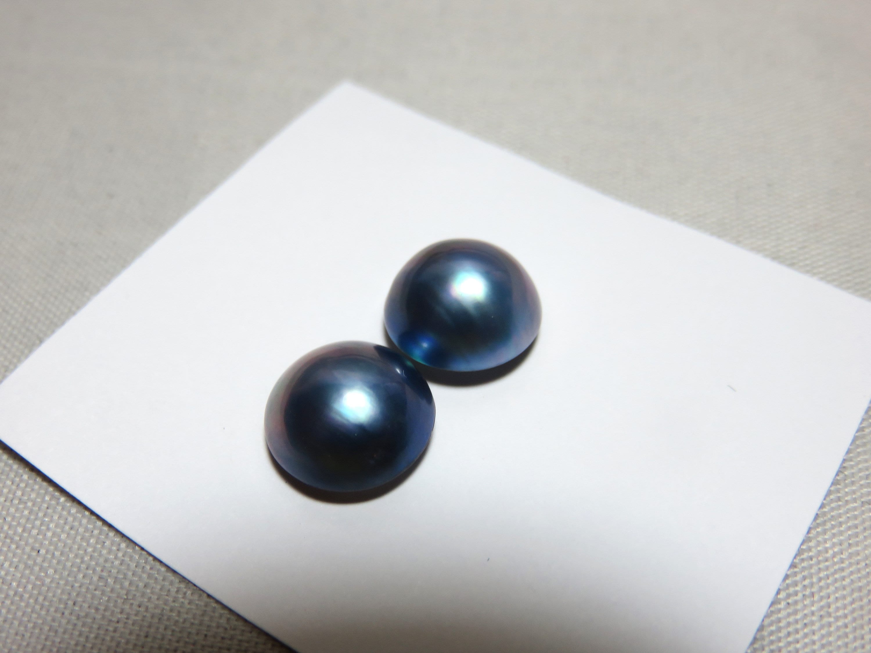 Natural Cultured Mabe Sea Water Pearls First Quality Round Shape 10 ...