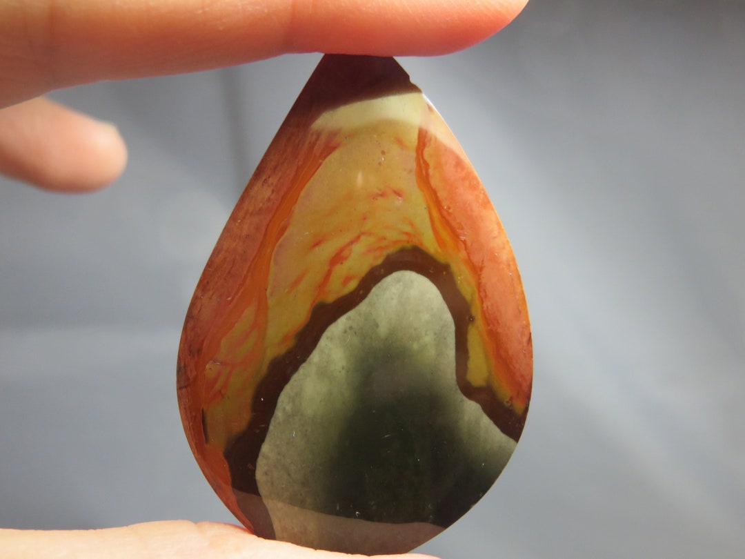 Huge Natural Smooth Landscape Jasper/polychrome Jasper Freeform Shape ...