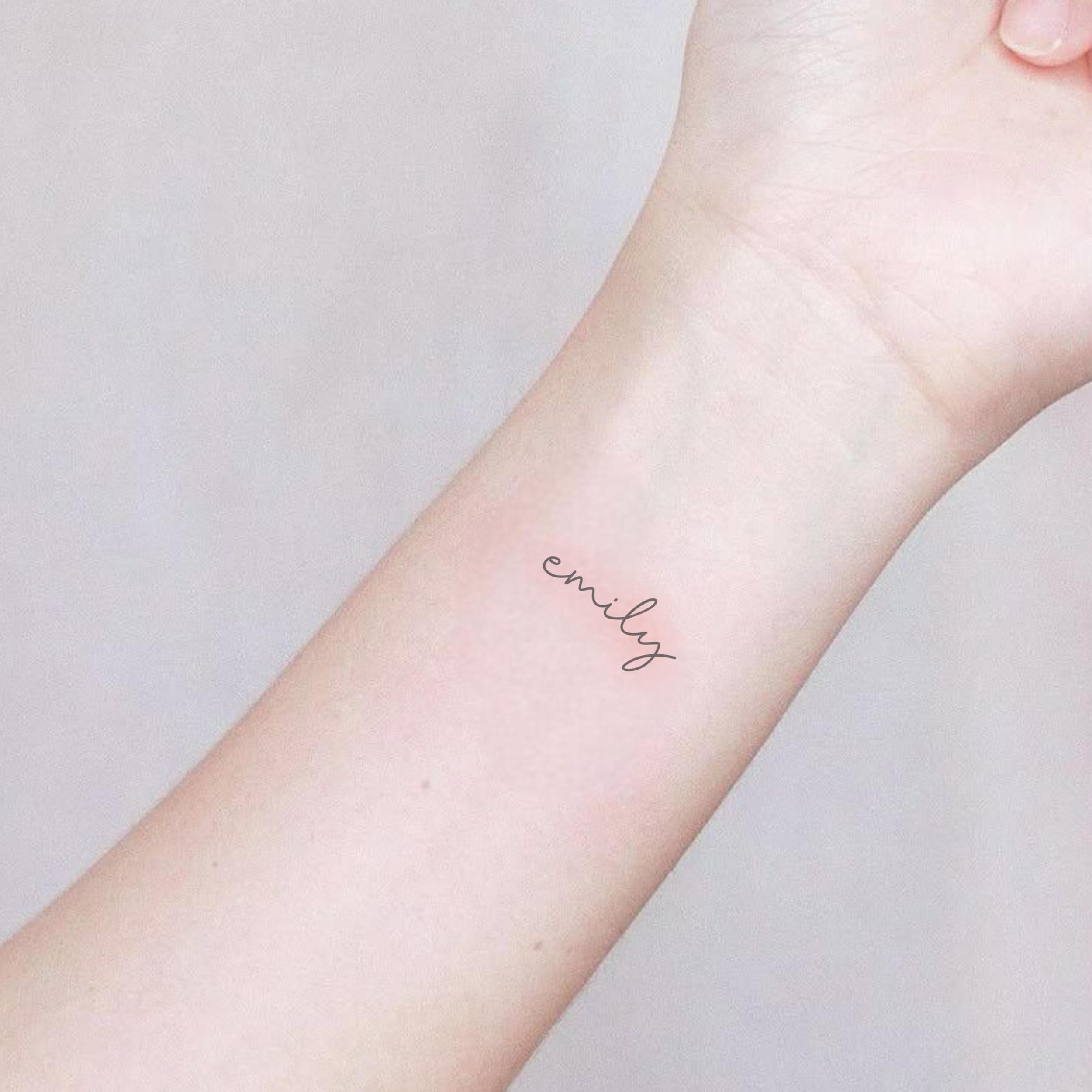 Custom Handwritten Tattoo Design, Handwritten Tattoo, Cursive Tattoo ...